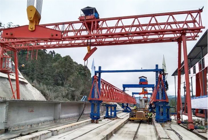 China Customized Bridge Beam Launching Gantry Crane Manufacturers ...